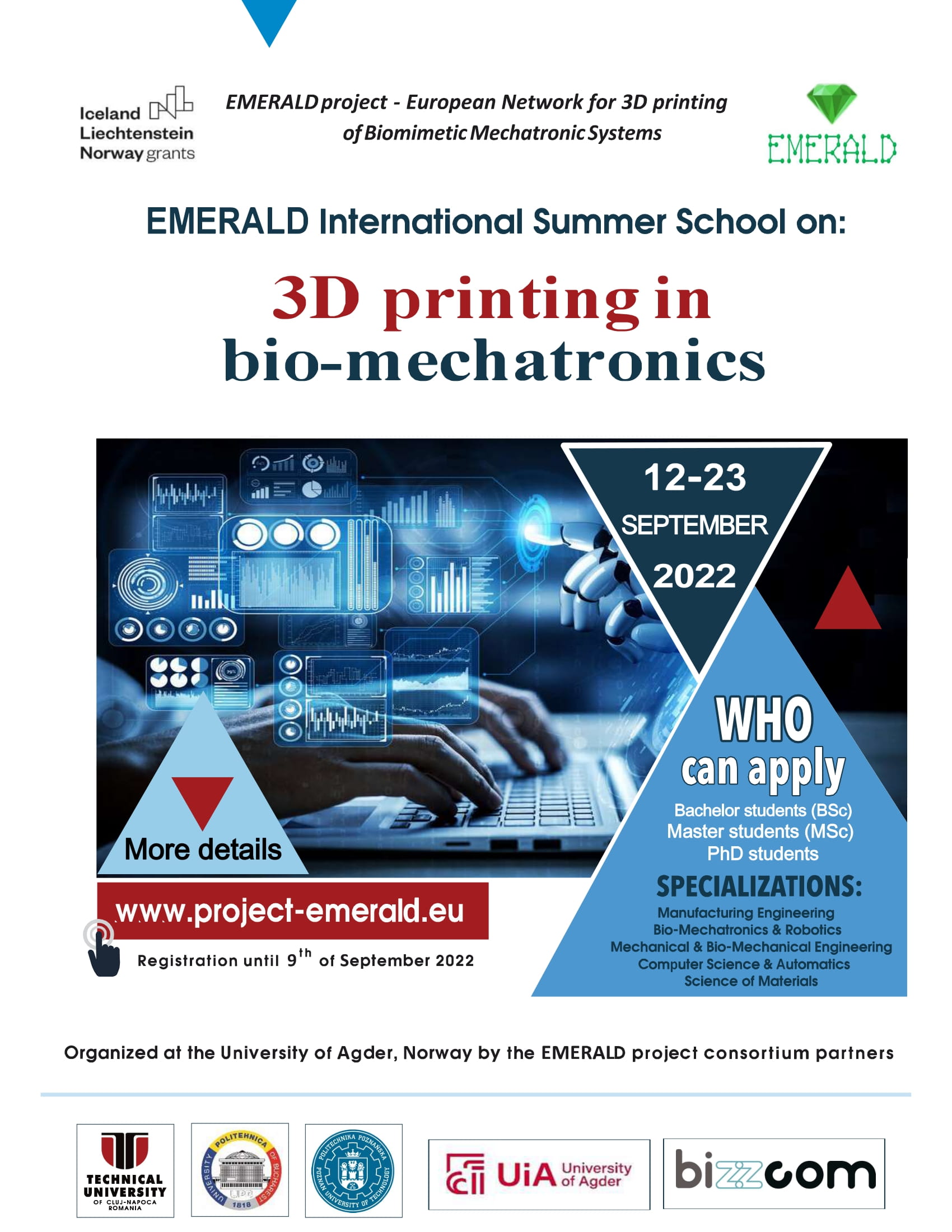 Project Emerald – European Network For 3D Printing Of Biomimetic ...